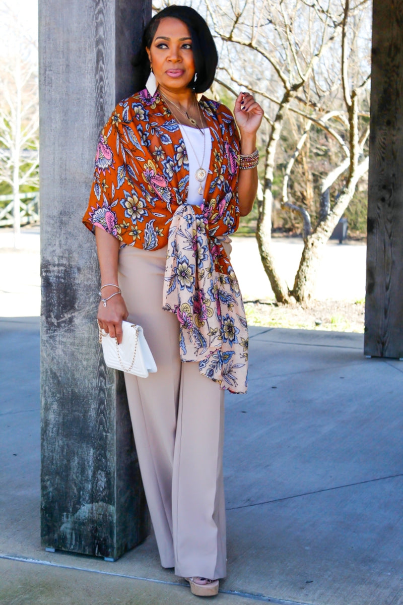 Garden Floral Kimono – MiMi-Michelle Boutique