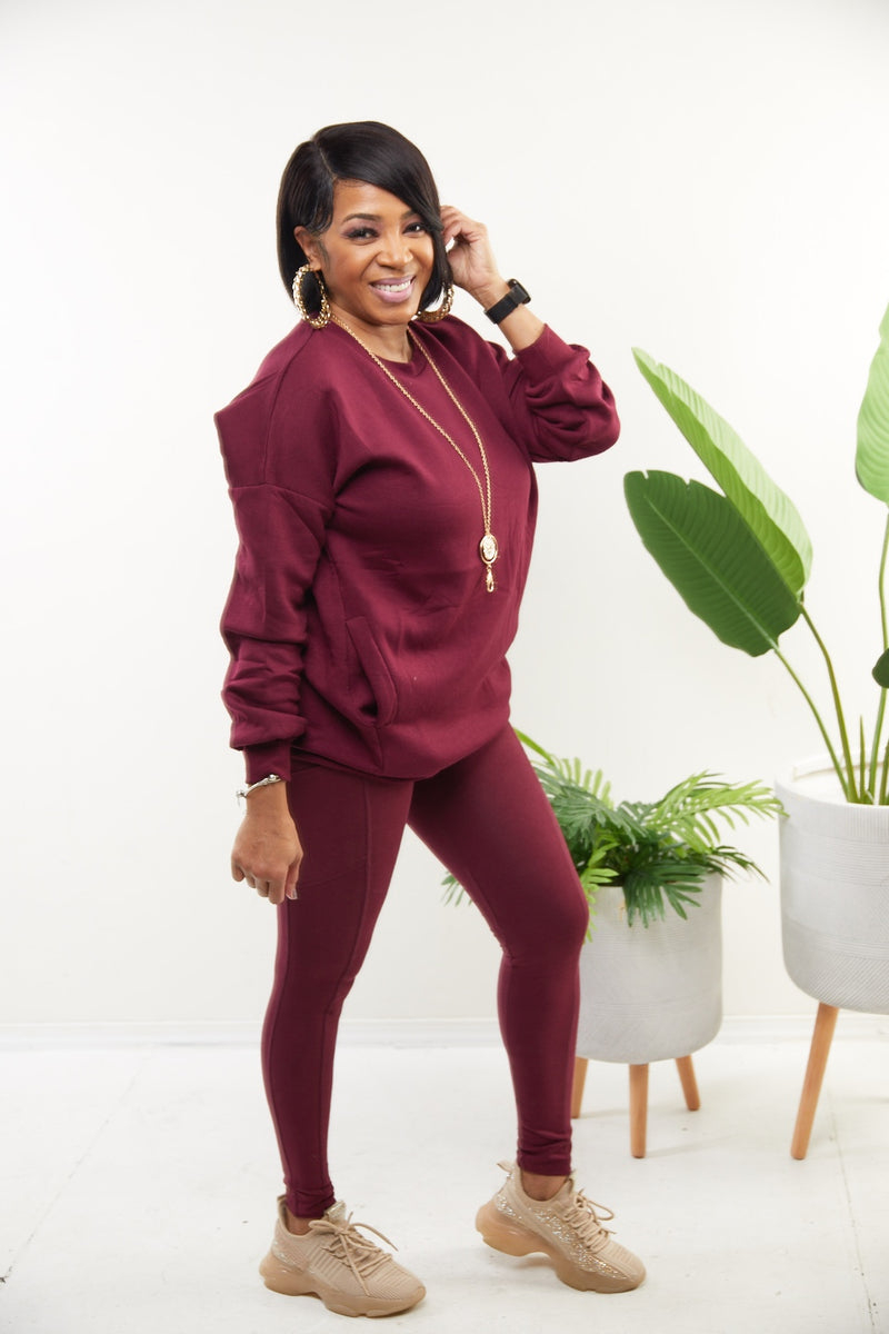 Melody Sweatshirt and Legging Set – MiMi-Michelle Boutique
